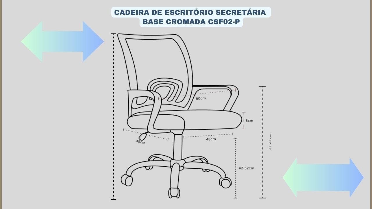 Cuidado! Cadeira Fortt Lisboa CSF02-P: Review Atualizado