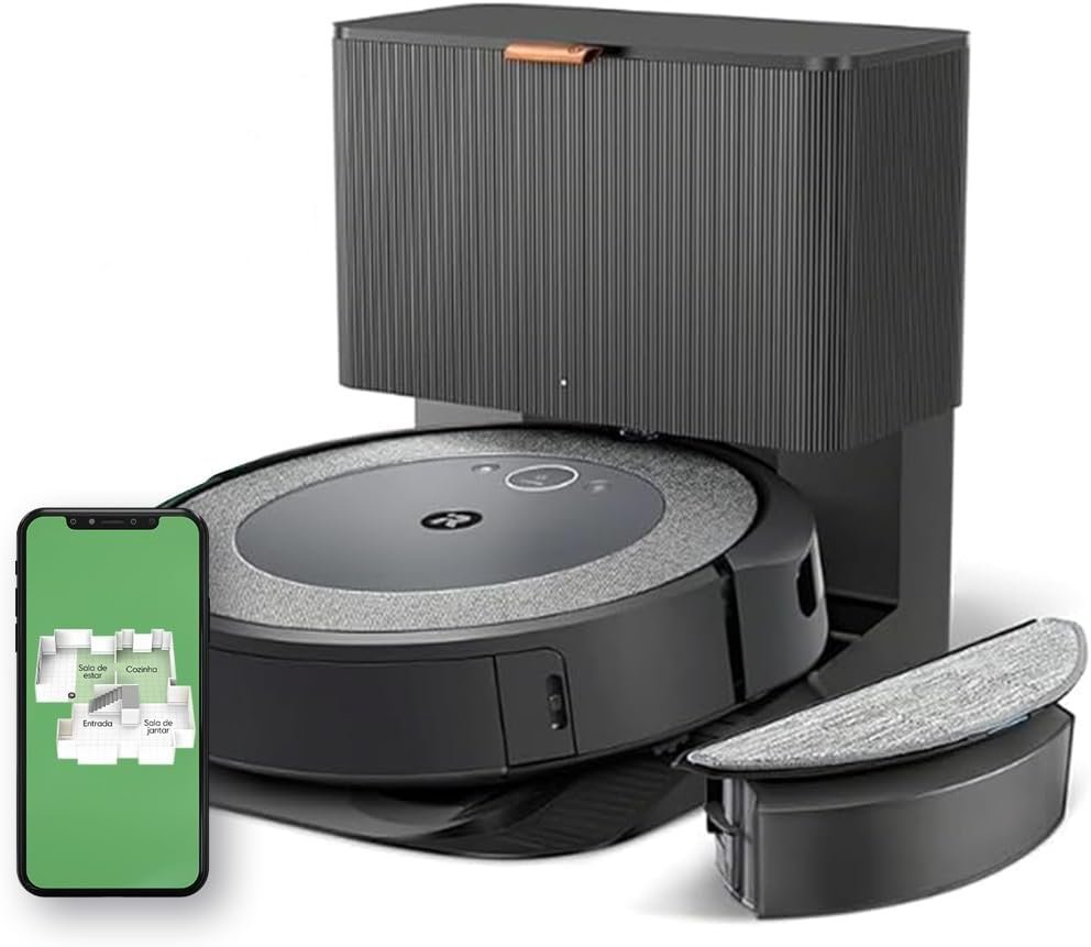 Guia Atualizado Roomba® I5+ Combo: Aspirador E Passa Pano