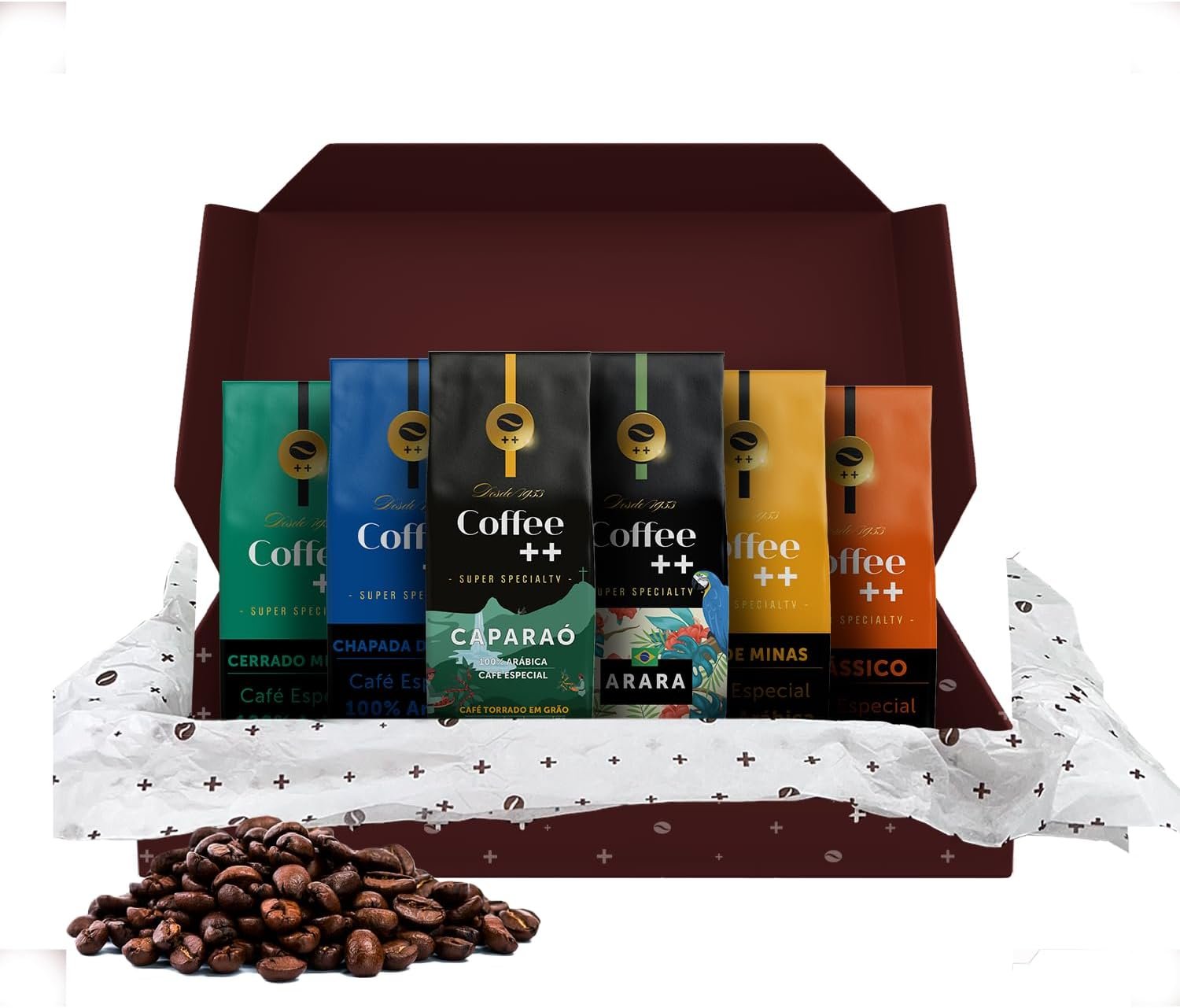 Desconto Amazon Kit 6 Pacotes Café Especial Em Grãos - Coffee Mais
