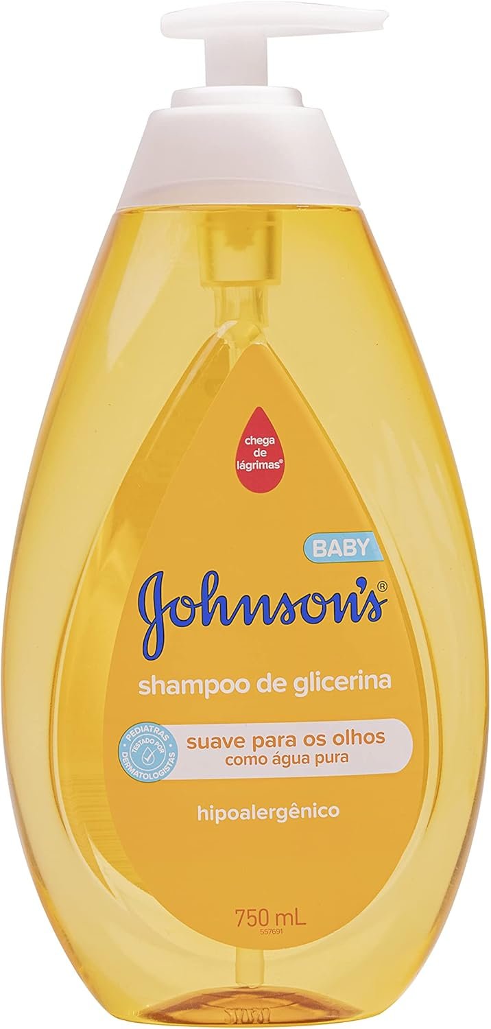 Avaliação Shampoo Johnson's Baby Glicerina 750ml